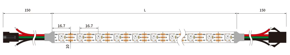 5V Individually Addressable LED Strip | Creative Dynamic Effects