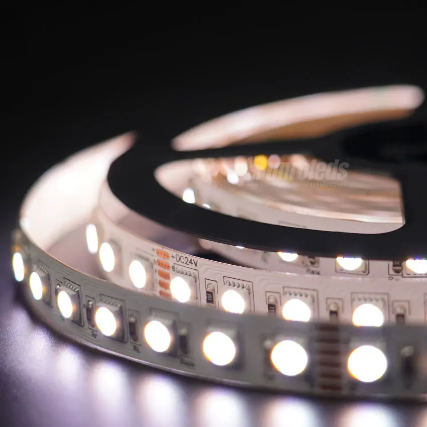 RGBWW LED Strip Lights | RGB+Tunable & Perfect for Projects